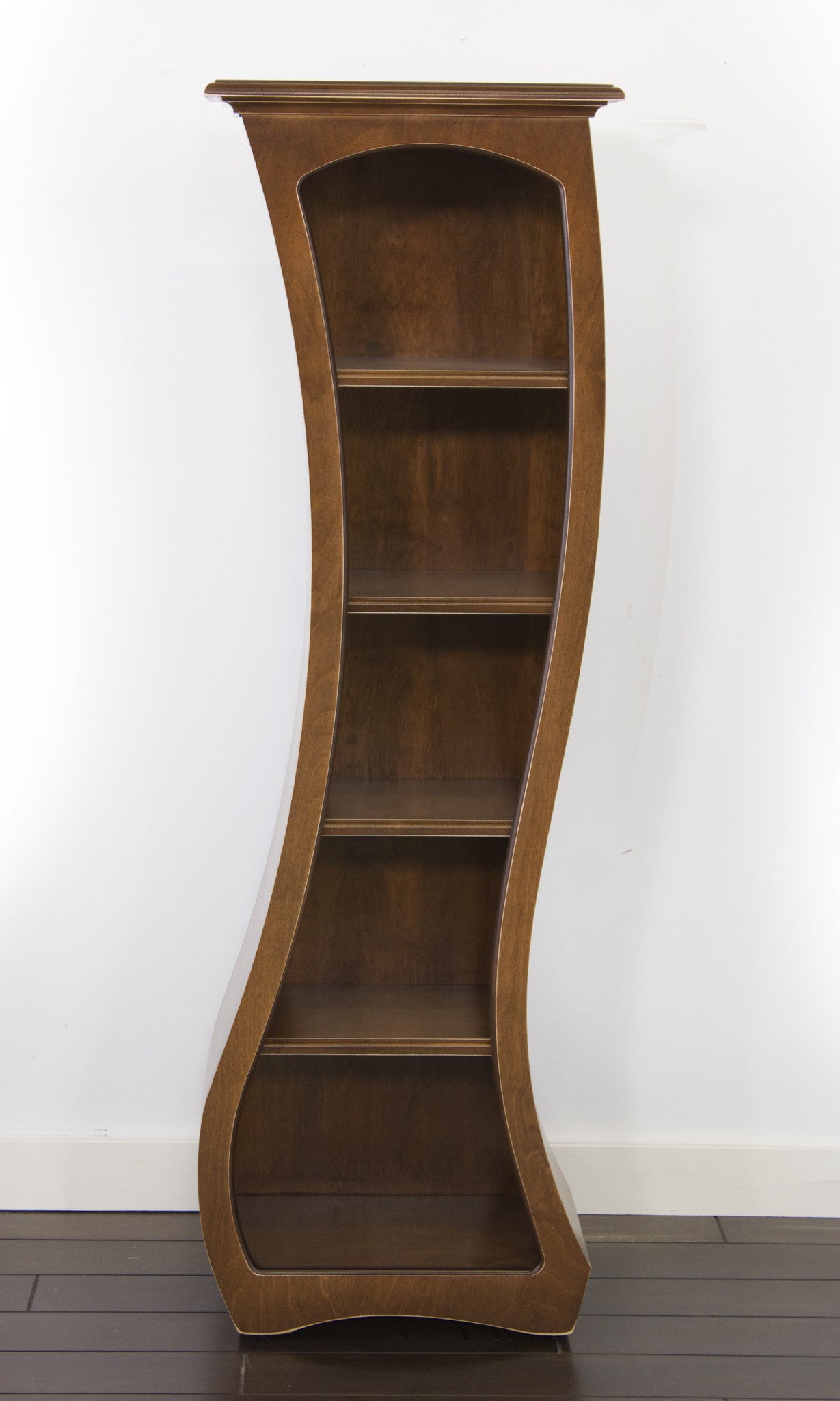 Modern, Curved Bookcase by Dust Furniture* - dust furniture*